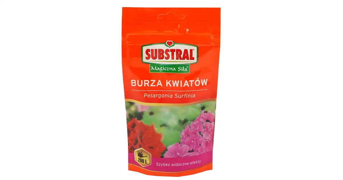 Nawóz interwencyjny do pelargonii Magiczna Siła Substral 200g - Rolmarket