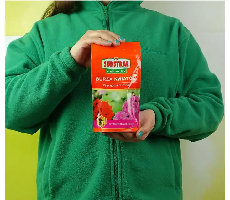 Nawóz interwencyjny do pelargonii Magiczna Siła Substral 200g - Rolmarket