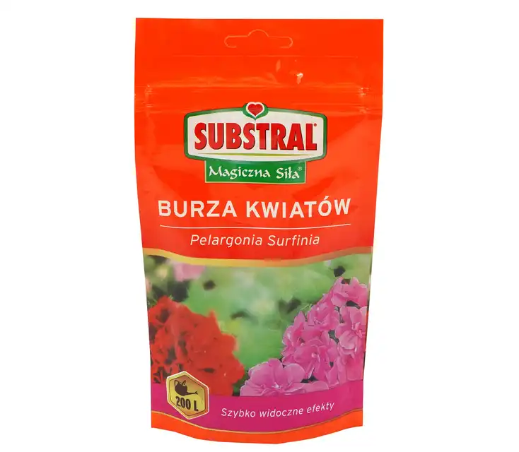 Nawóz interwencyjny do pelargonii Magiczna Siła Substral 200g - Rolmarket